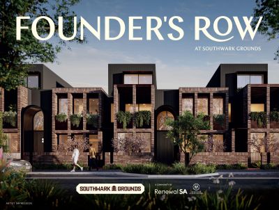 Founder’s Row fast-tracked for Southwark Grounds’ new era • Renewal SA