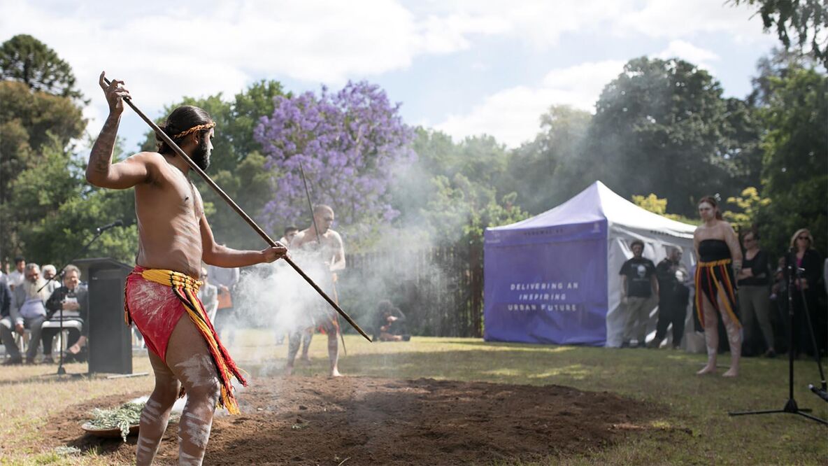 Smoking ceremony cleanses site in preparation for new beginning ...