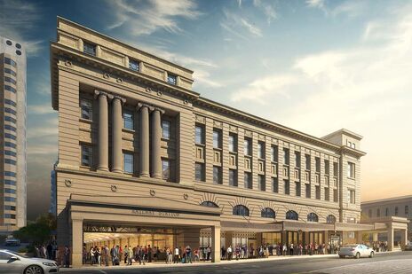 A new, old-fashioned welcome for Adelaide’s train-goers • Renewal SA