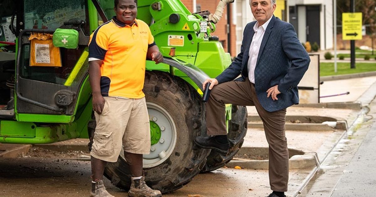 Works Program helps George find a future in construction • Renewal SA